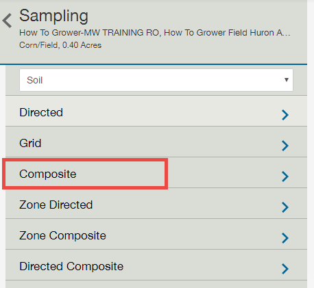 Composite Soil Sampling – AgVerdict Help Page