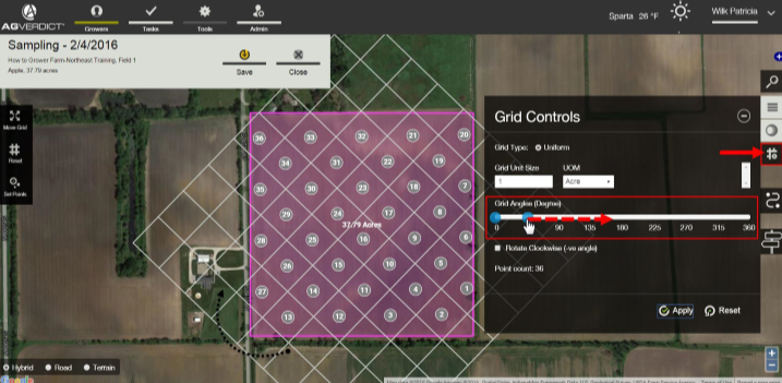 Grid Sampling – AgVerdict Help Page