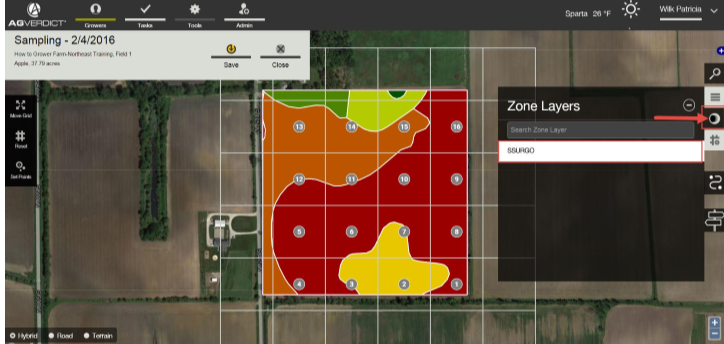 Grid Sampling – AgVerdict Help Page