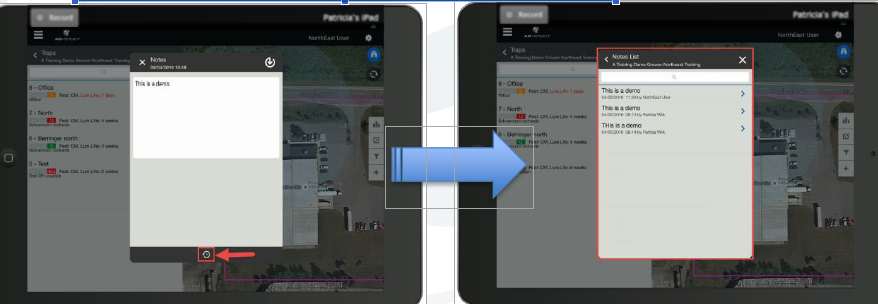 Trap Counting – AgVerdict Help Page