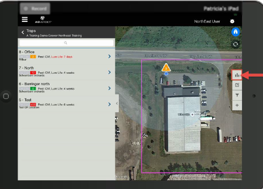 Trap Counting – AgVerdict Help Page