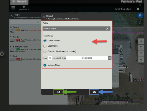 Trap Counting – AgVerdict Help Page